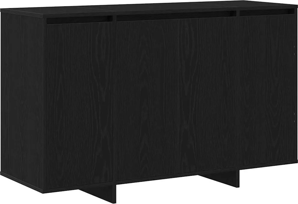 Servírovací skříň Černý dub 120 x 41 x 75 cm Kompozitní dřevo 3333905