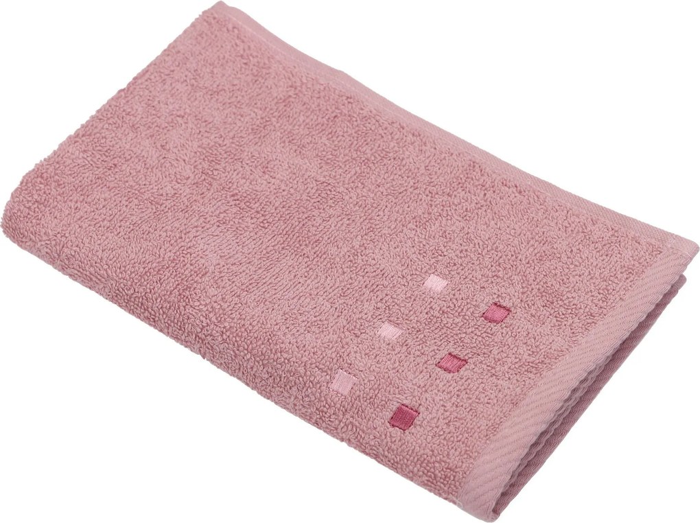 XXXLutz RUČNÍK PRO HOSTY, 30/50 cm, starorůžová Esposa - Ručníky na ruce - 004893002829