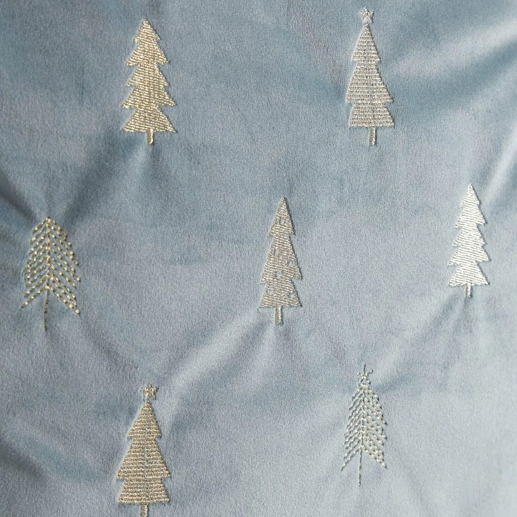Vánoční polštář s výplní ARBA | stromky mátová | 45x45 cm | XM22 805696 Homla