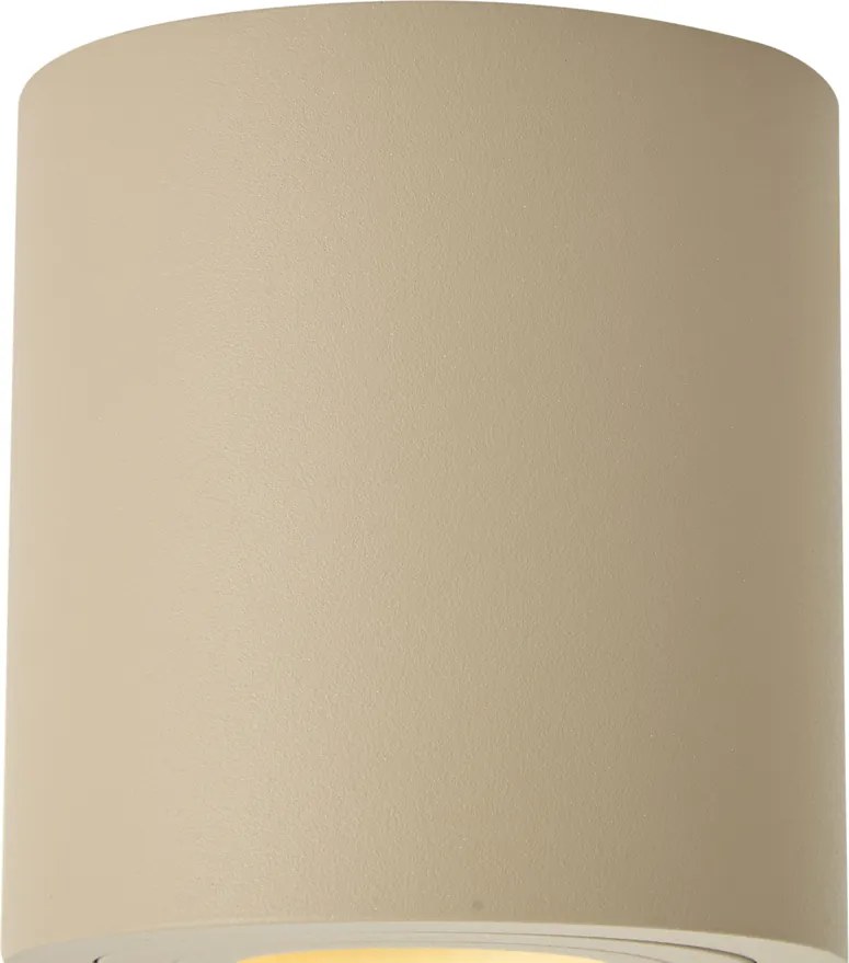 Moderní stropní bodové svítidlo Taupe GU10 50mm IP44 - Capa