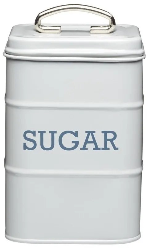 Šedá plechová dóza na cukr Kitchen Craft Nostalgia