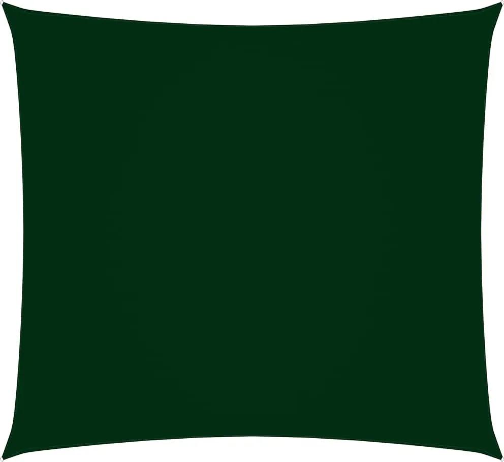 vidaXL Stínící plachta oxfordská látka čtvercová 2 x 2 m [43021] Barva: Tmavě zelená
