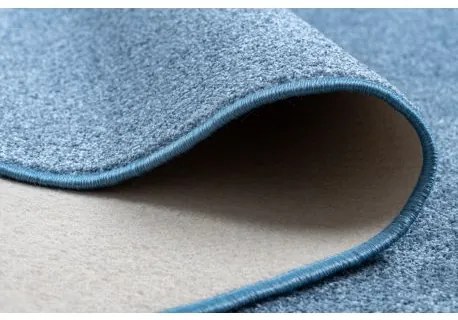 koberec, koberec metráž SANTA FE modrý 74 hladký, Jednotný jedn velikost 150x250 cm | krásné koberce cz