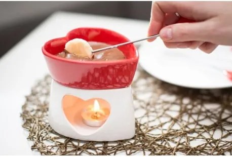 4-teiling Romantické fondue 7ks