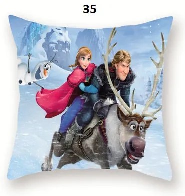 Potah na polštář s motivem Ledové království (Frozen) Motiv: 35
