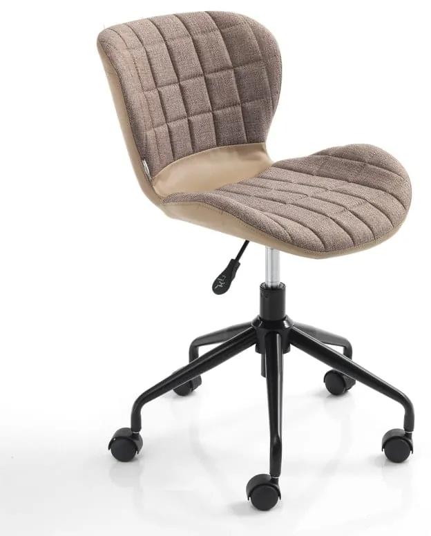 Tomasucci Kancelářská židle MUN BROWN 72/80x46x54cm,hnědá
