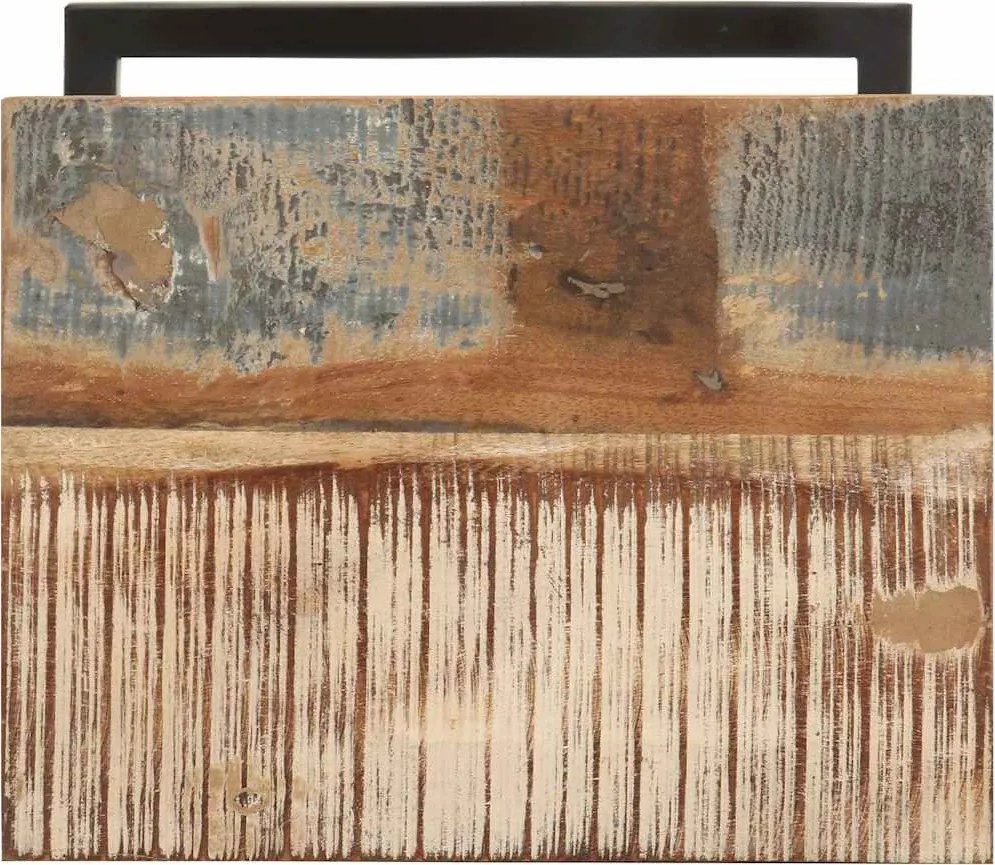 Odkládací stolky 2ks 31,5x24,5x64,5cm masivní recyklované dřevo 321972
