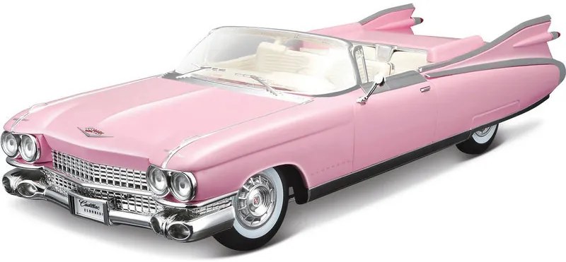 Maisto cadillac eldorado biarritz 1959 1:18 růžová
