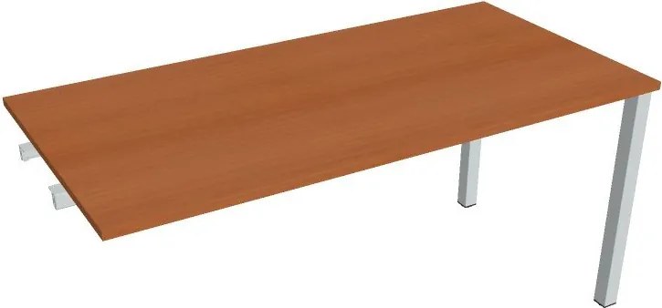 Hobis Kancelářský stůl řetězící Hobis UJ 1600R, deskaakát, černá černá