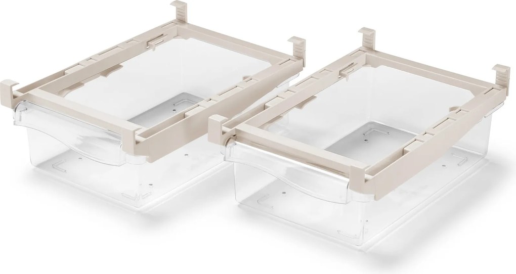 Tchibo - Zásuvné boxy do lednice - barva: bílá
