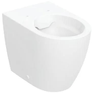 Geberit iCon - Stojící WC, vodorovný odpad, Rimfree, bílá 502.382.00.1