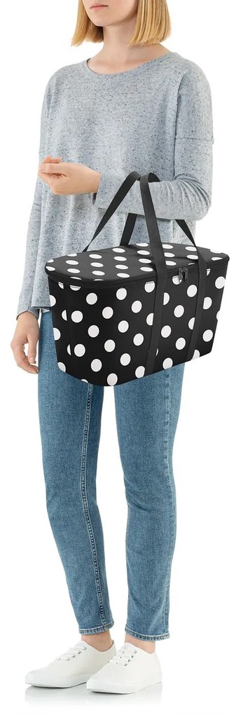 Chladící taška Reisenthel Coolerbag Dots white