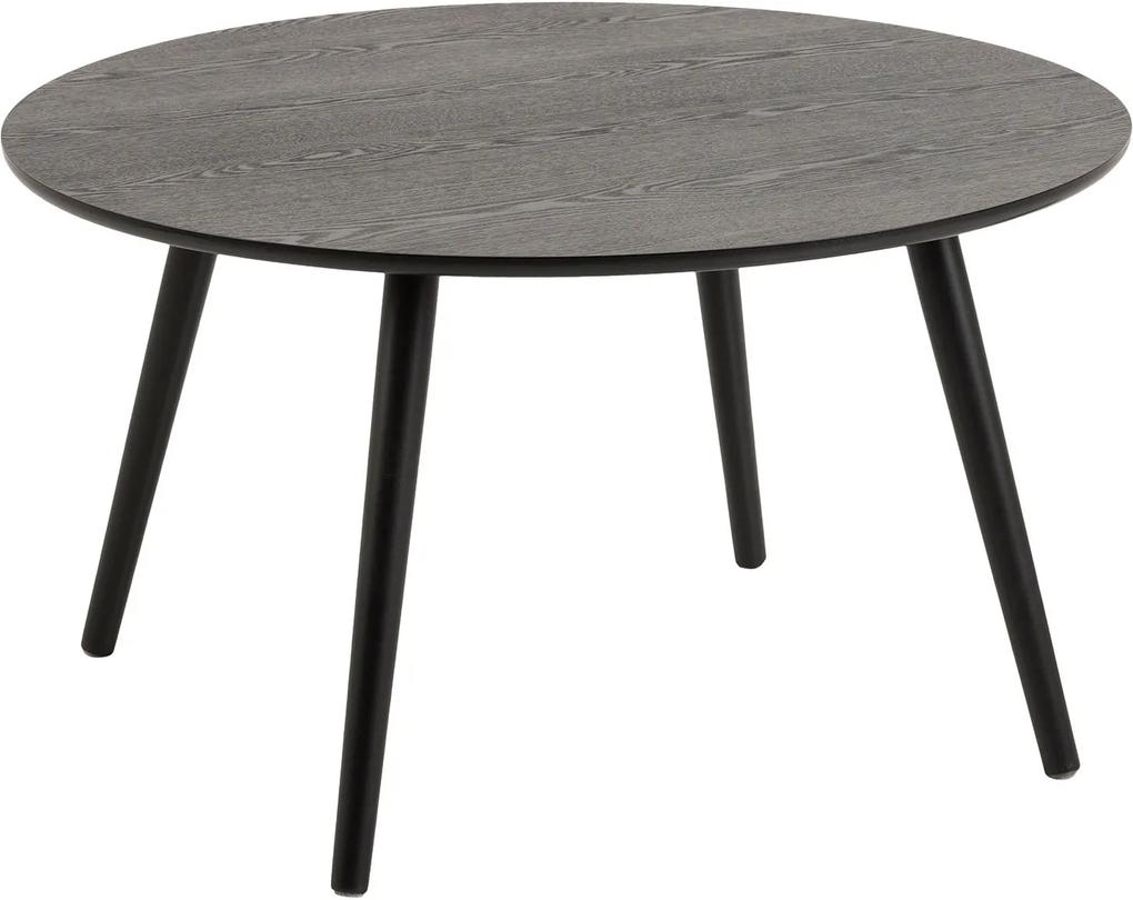 ACTONA Konferenční stolek Stafford černá 45 × 80 × 80 cm