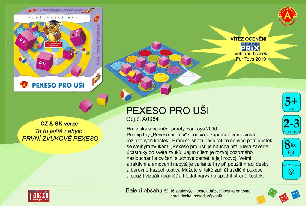Pexi Pexeso pro uši