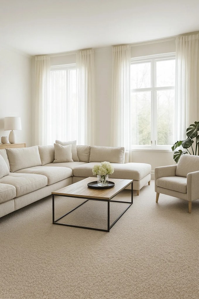 ITC, Metrážový koberec Ferrara 7711, na míru, šíře 4m,5m, béžová, filc, dětský pokoj