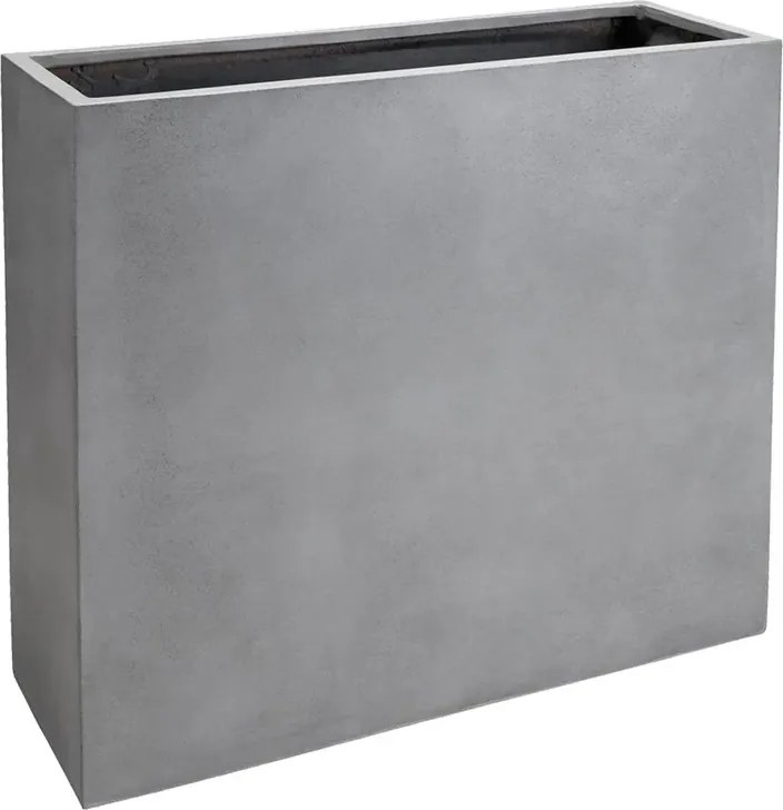 Květináč ELEMENTO, sklolaminát, šířka 88 cm, beton design