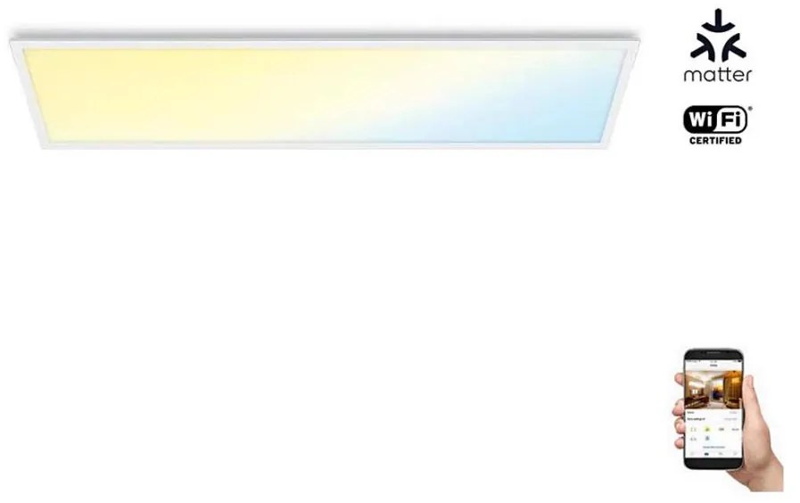 WiZ - LED Stmívatelný panel SUPERSLIM LED/36W/230V 2700-6500K Wi-Fi bílá