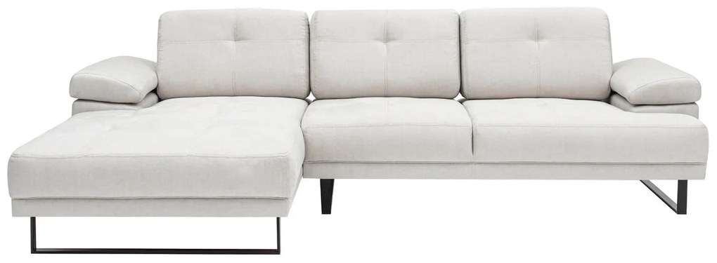 Designová rohová sedačka Vatusia 314 cm béžová - levá