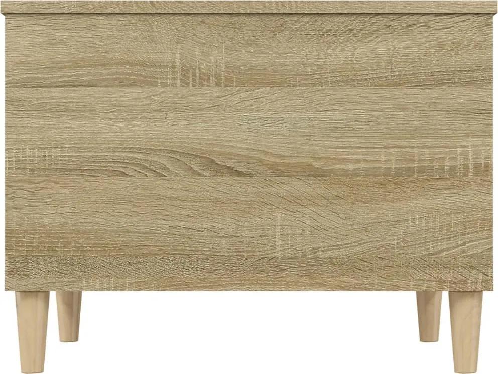 vidaXL Konferenční stolek 60 x 44,5 x 45 cm kompozitní dřevo [819567] Barva: kouřový dub