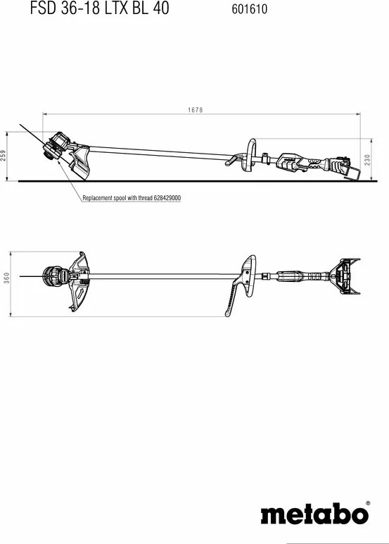 METABO FSD 36-18 LTX BL 40 601610850