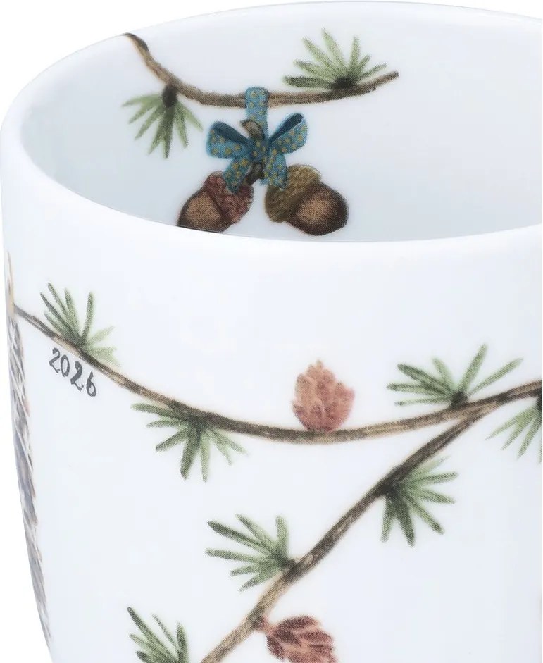 Bílý porcelánový hrnek s vánočním motivem 330 ml Hammershøi Christmas – Kähler Design
