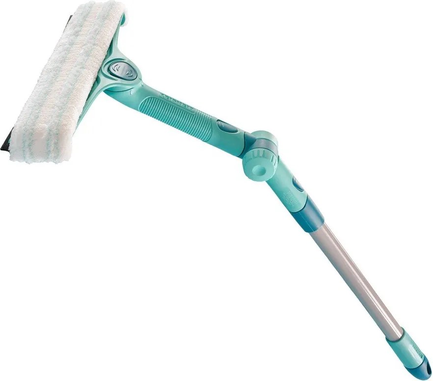 Zelená teleskopická okenní stěrka 71 cm 4in1 FlexReach – LEIFHEIT