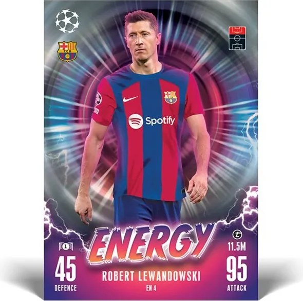 Fotbalové karty Topps UEFA UCL MATCH ATTAX 23/24 - Packet