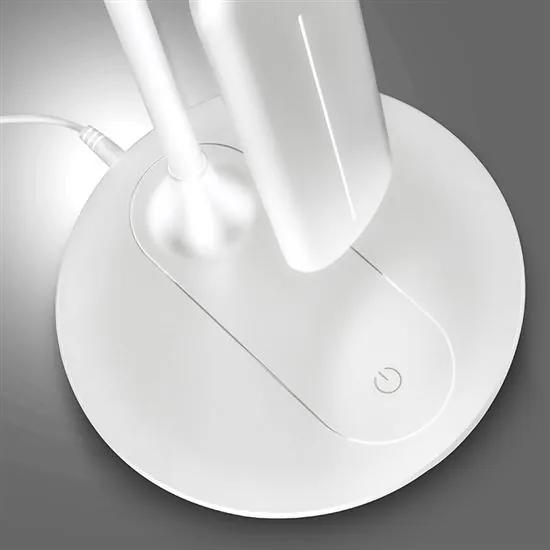SOLIGHT LED stolní lampička stmívatelná 6W/4500K/320Lm, bílá