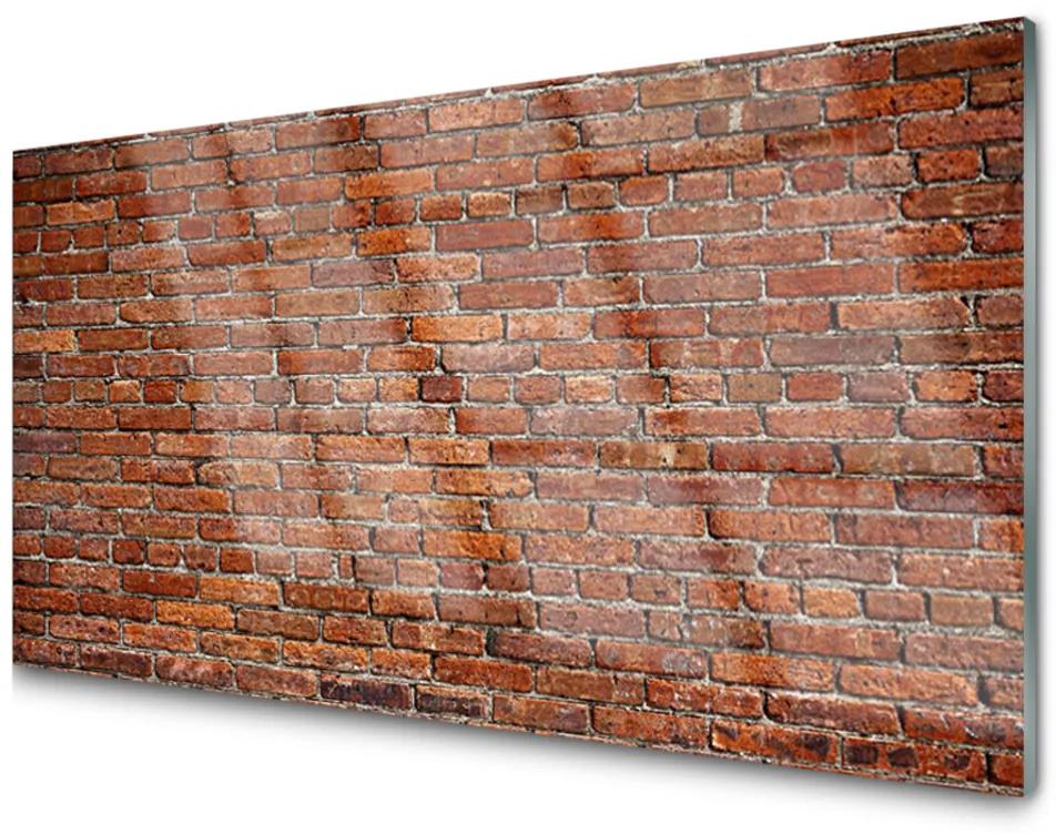 Plexisklo obraz Cihlová Zeď Cihly