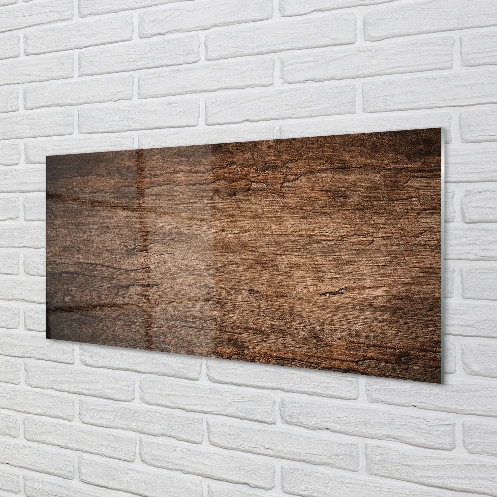 Skleněný panel Dřevo textury obilí 140x70 cm
