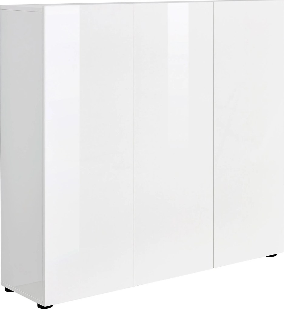 XXXLutz BOTNÍK, bílá, 120/115/34 cm Xora - Botníky - 001027000802