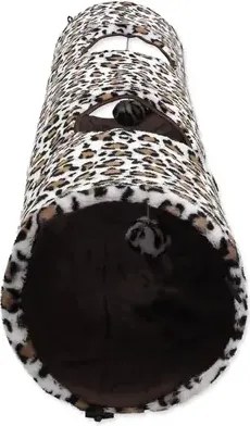 Magic Cat Tunel plyš leopard 120x24cm