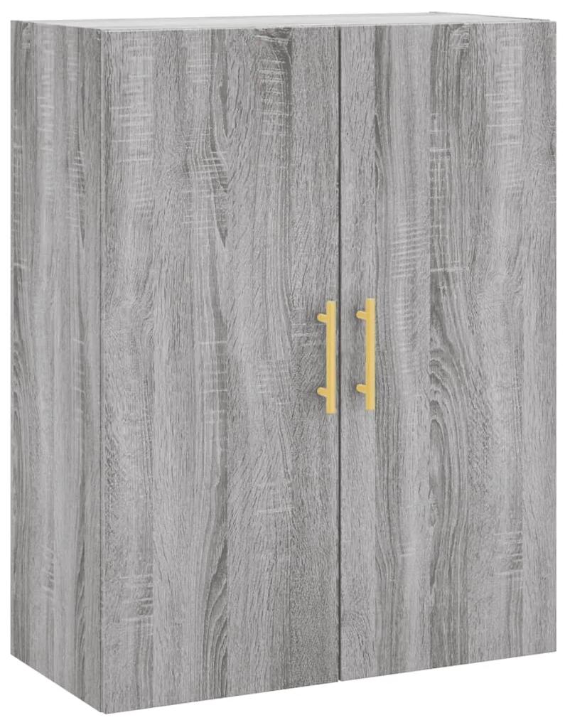 Skříň highboard šedá sonoma 69,5 x 34 x 180 cm kompozitní dřevo,  3195953