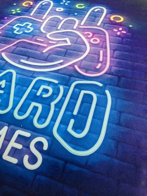 Protiskluzový herní koberec Hard Games