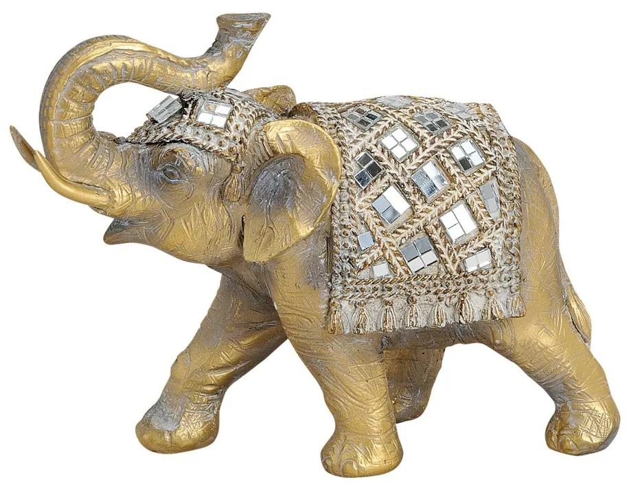 Slon se skleněnou mozaikou