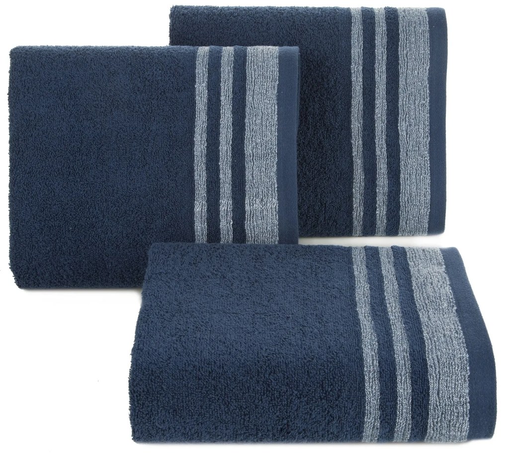 BAVLNĚNÝ RUČNÍK MĚRY 50X90 CM TMAVĚMODRÁ