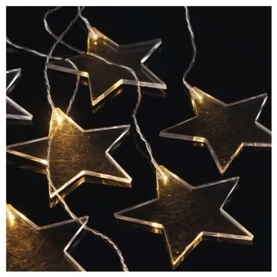 LED vánoční závěs Starlight 45 x 84 cm teplá bílá