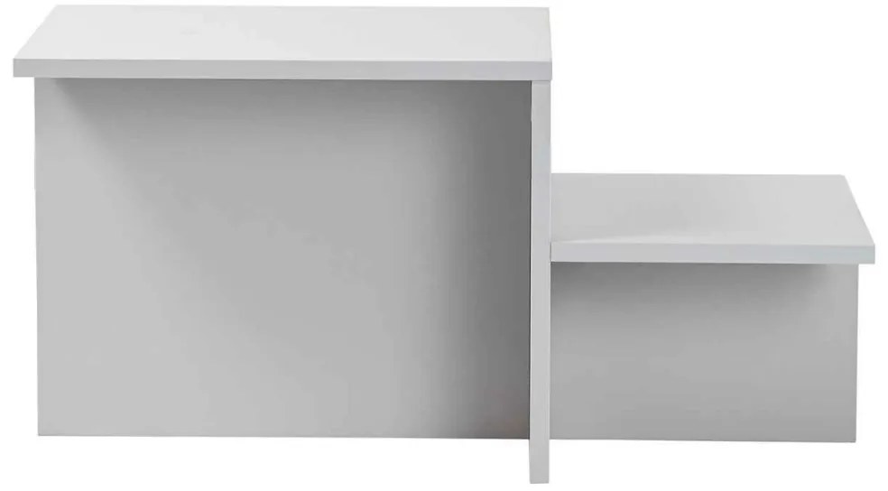 Designový konferenční stolek Olivette 80 cm šedý