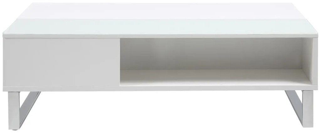 Konferenční stolek Stor II 110 cm, bílá