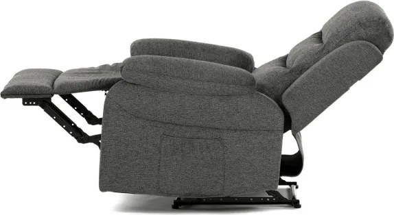 Polohovací křeslo šedé TV-4086 GREY2