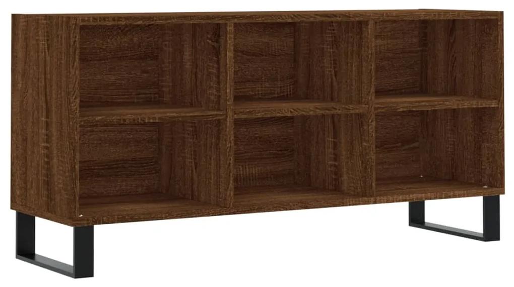 vidaXL TV skříňka hnědý dub 103,5 x 30 x 50 cm kompozitní dřevo