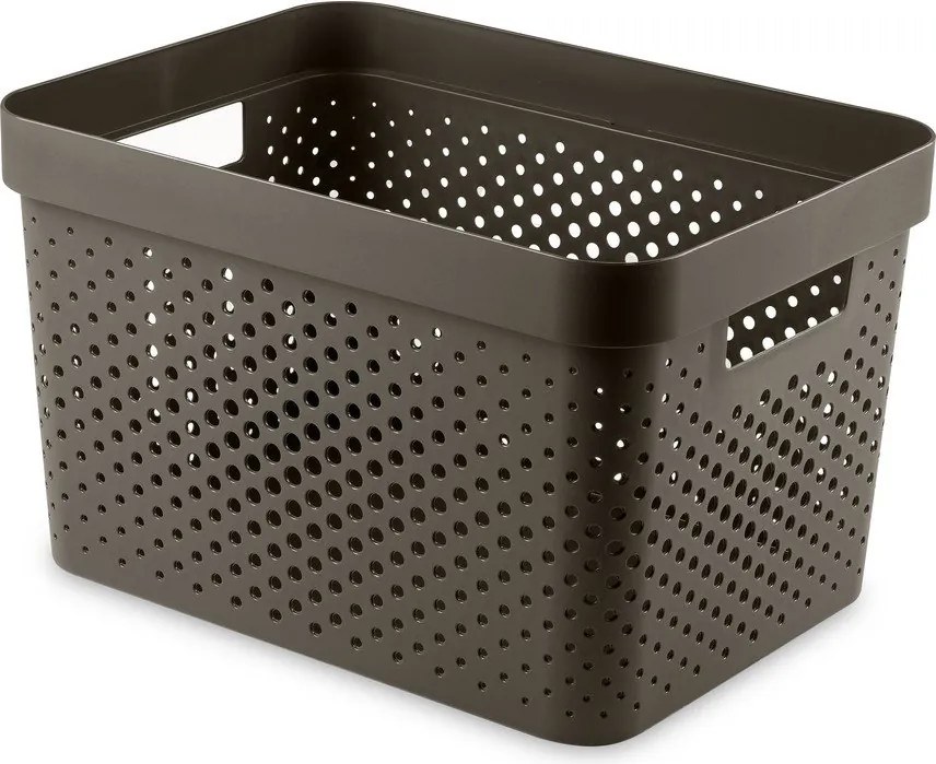 Plastový košík 27x36x22 cm Infinity Dots – Curver