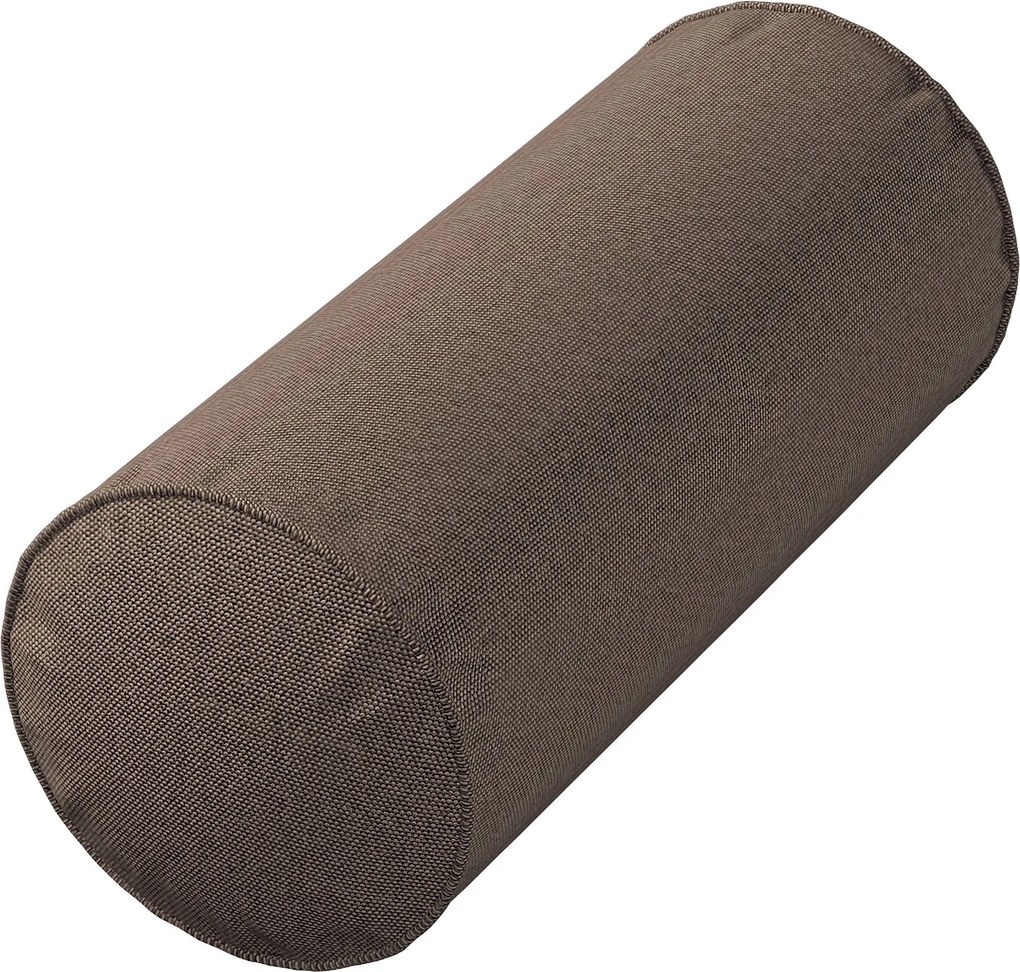 Potah na válec IKEA Ektorp barva hnědá látka pletený vzor