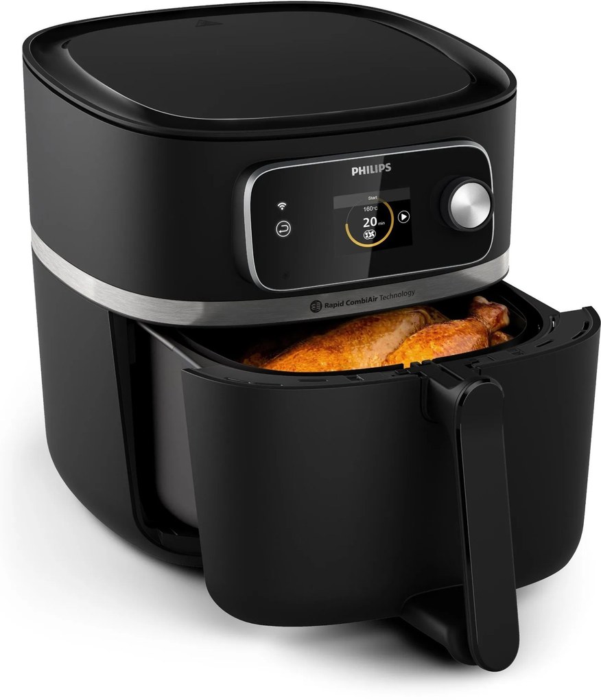 Horkovzdušná fritéza philips 7000 series airfryer combi 8,3l xxl connected 22v1 hd9880/90