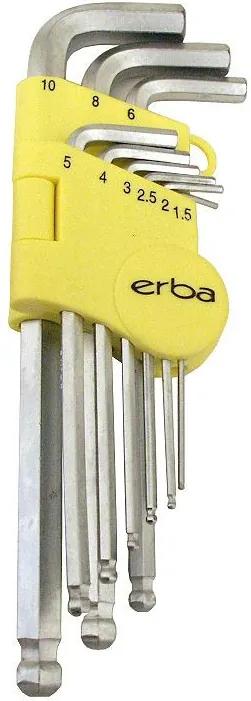 ERBA Imbusový klíč 9 ks ER-46010