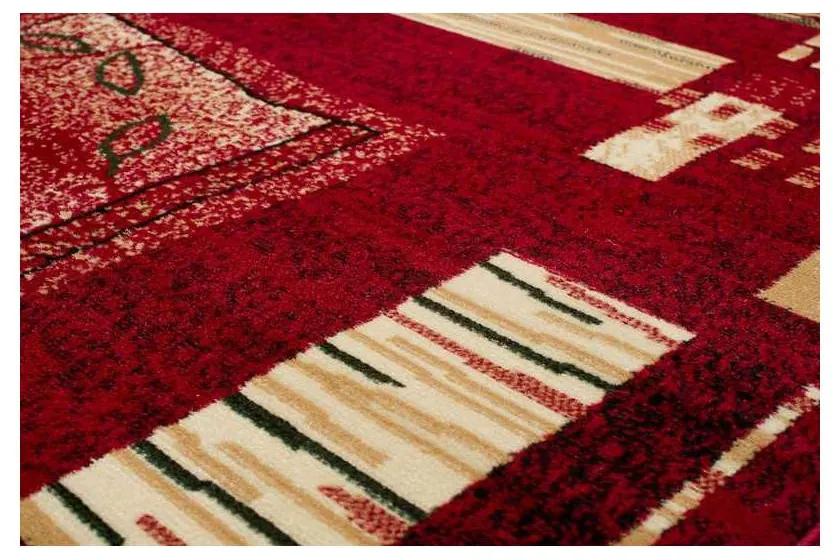 Kusový koberec PP Forme červený 250x350cm