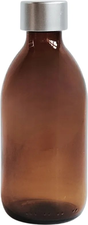 Dávkovač mýdla MONA 250 ml se stříbrným těsnícím uzávěrem