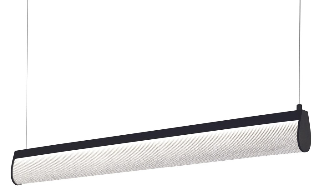 Slamp Závěsné LED svítidlo MODULA single Barva: Černá crystal