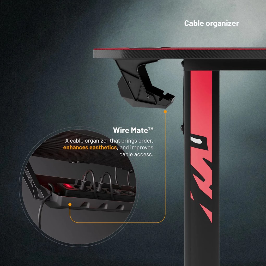 Malý herní stůl Diablo X-Mate 1000 černý