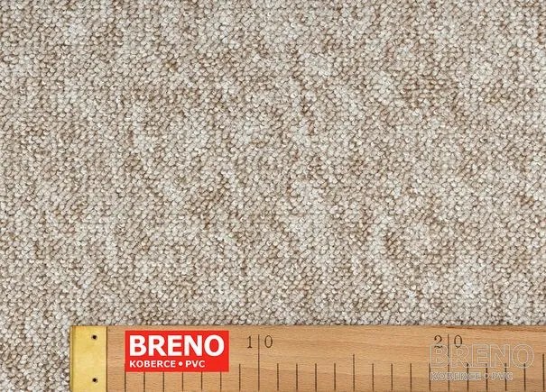 Breno Metrážový koberec ULTRA 32 béžový, šíře 400 cm, Béžová